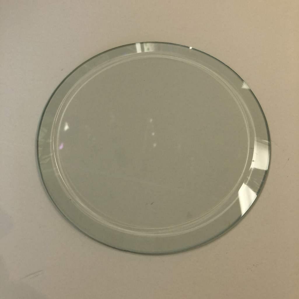 Clear Circle Bevel-6″ | Glass House Store