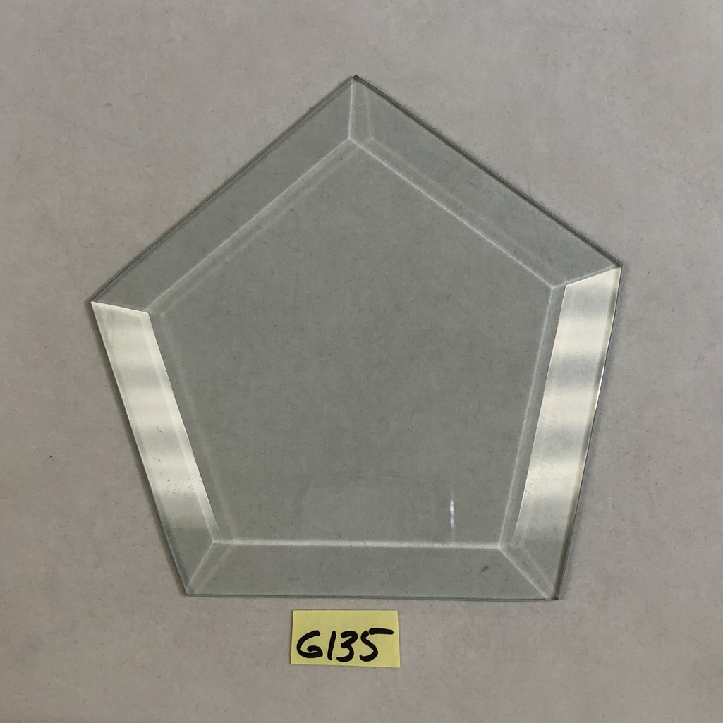 Straight Line Bevels and Close Out-Bevel Glass Shapes | Glass House Store