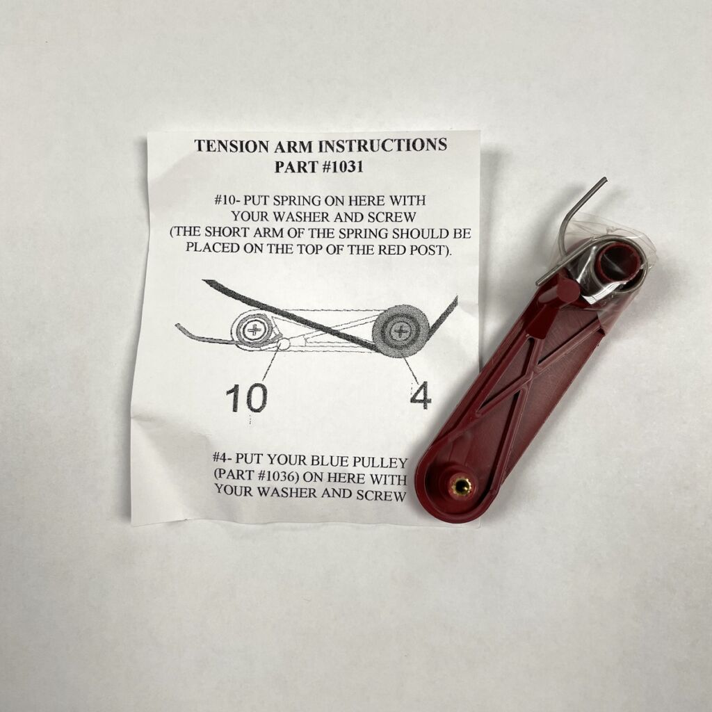 Taurus 3 Ring Saw Tension Arm & Spring Assembly Kit | Glass House Store